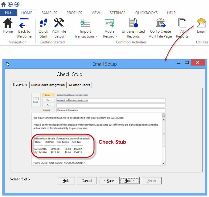How it works - ACH NACHA File Software